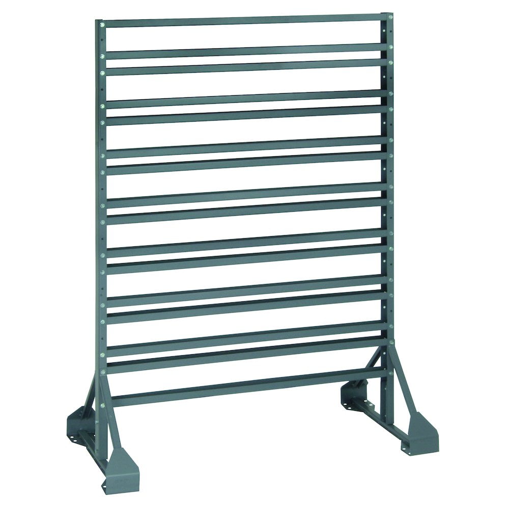 Quantum Storage Systems Rail Rack System in Carbon Steel Material, Gray ...