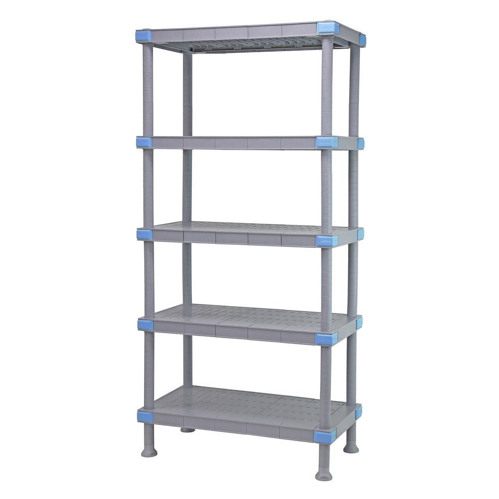 Quantum Storage Systems Shelving Unit, All Plastic in Polypropylene/ABS ...