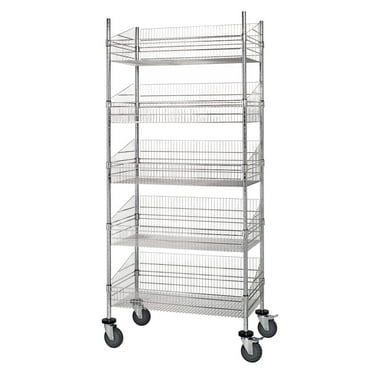 Apollo Hardware 4-Shelf 48'' H x 15'' W Shelving Unit - Walmart.com