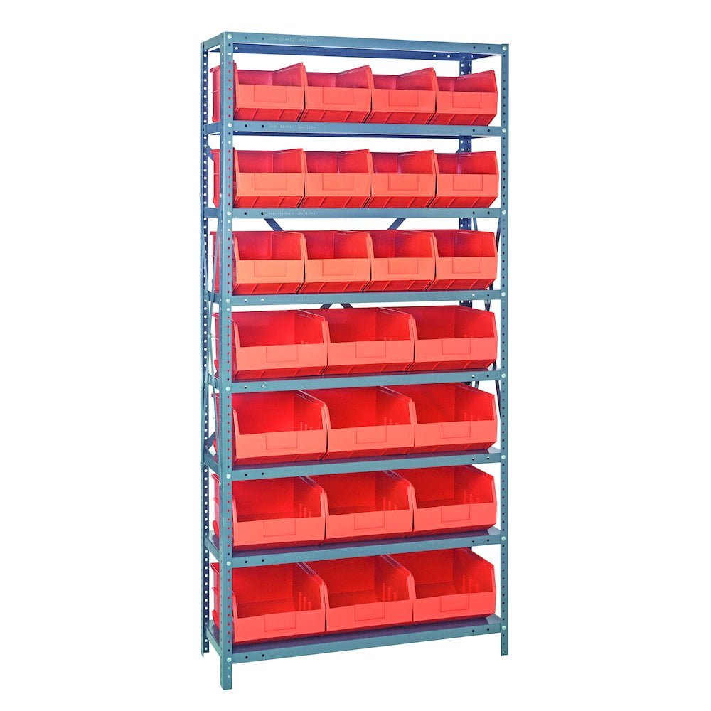 Quantum Storage Systems Shelving Unit, Solid in Carbon Steel Material ...