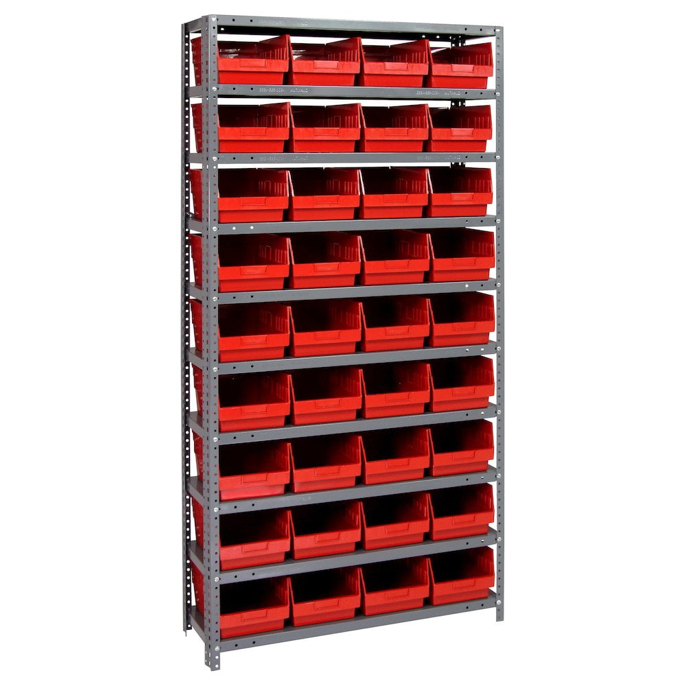 Quantum Storage Systems 1875-208RD Store More Steel Shelving Unit with ...