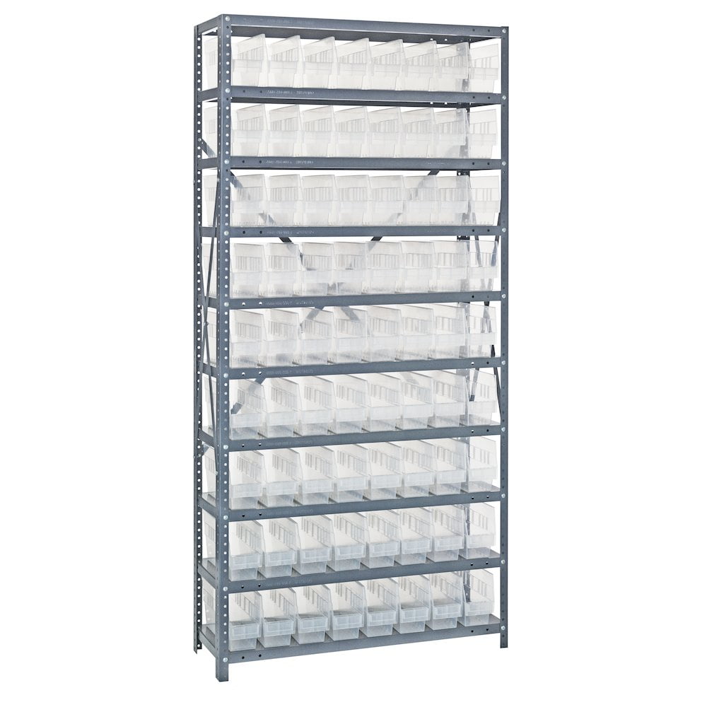 Quantum Storage Systems Shelving Unit, Solid in Carbon Steel Material ...