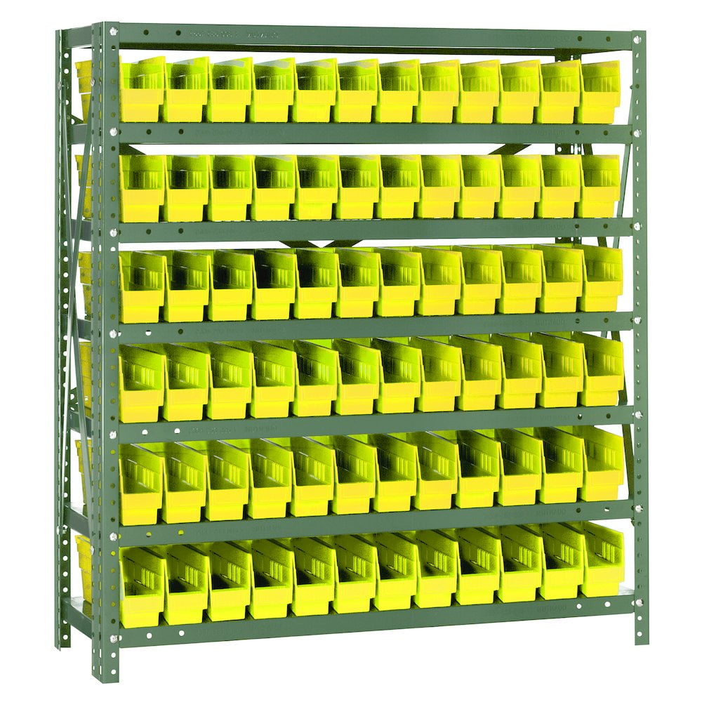 Quantum Storage Systems Shelving Unit, Solid in Carbon Steel Material ...