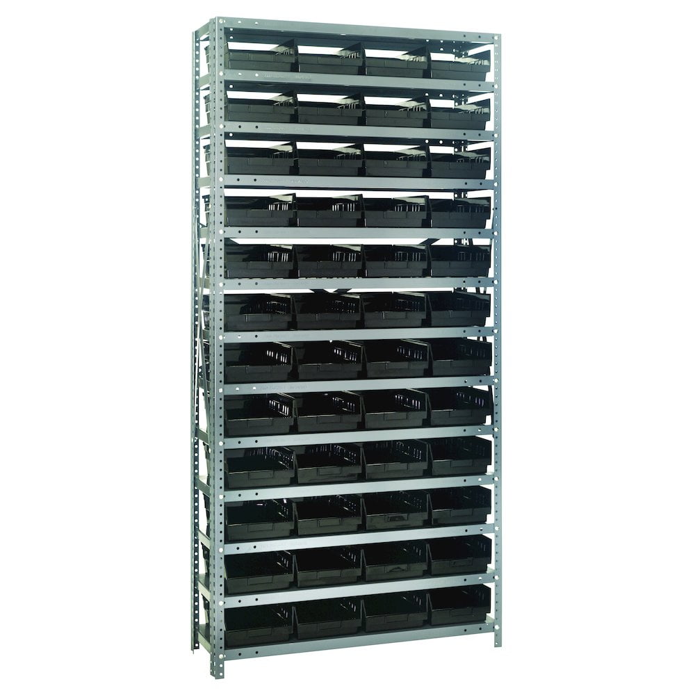 Quantum Storage Systems Shelving Unit, Solid in Carbon Steel Material ...