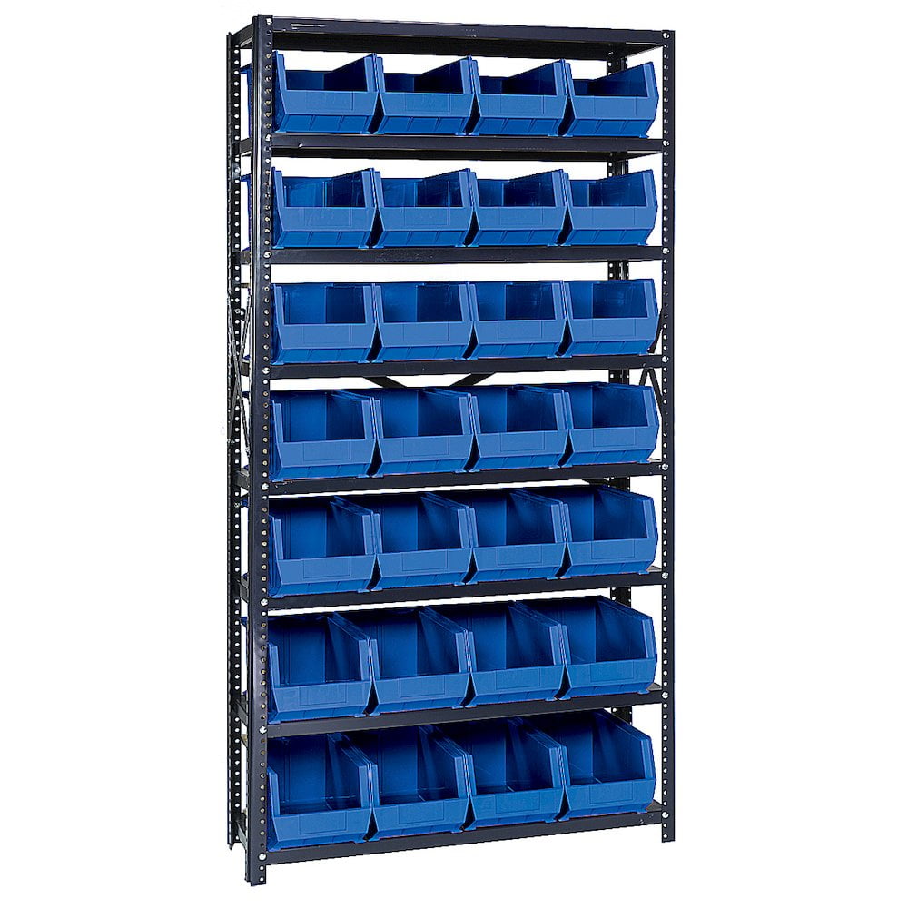 Quantum Storage Systems Shelving Unit, Solid in Carbon Steel Material ...