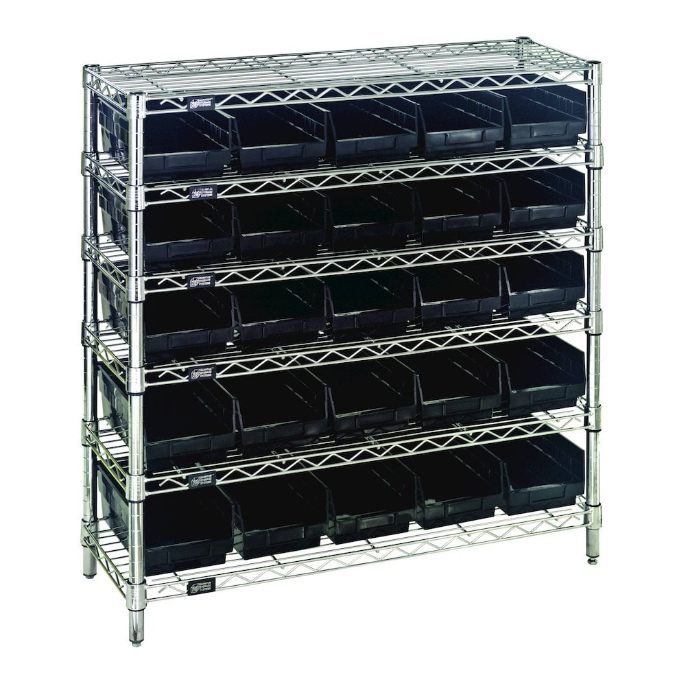 Quantum Storage Systems Shelving Unit, Wire in Carbon Steel Material ...