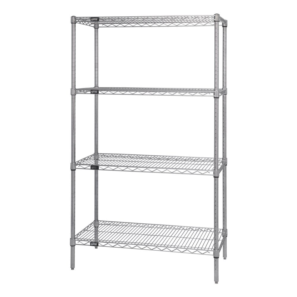 Quantum Storage Systems Shelving Unit, Wire in Carbon Steel Material ...