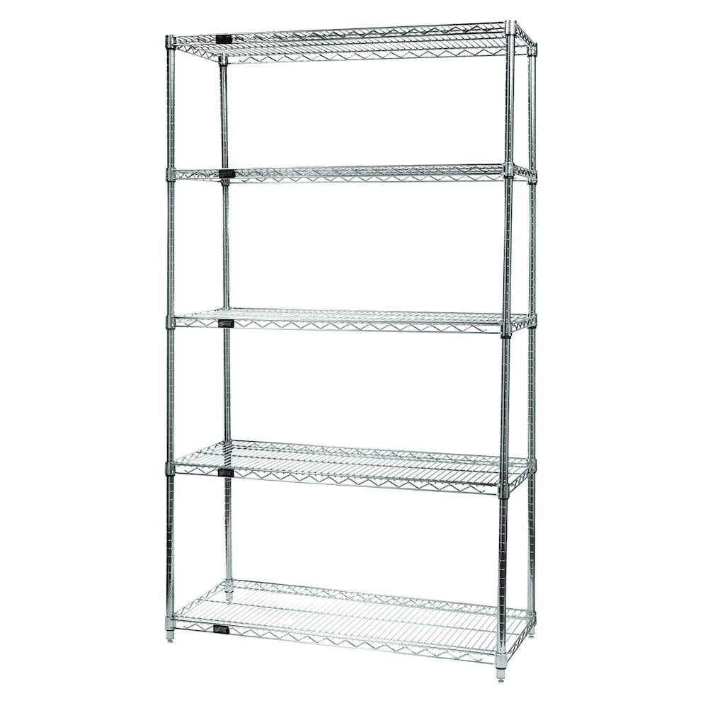 Quantum Storage Systems Shelving Unit, Wire in Carbon Steel Material ...