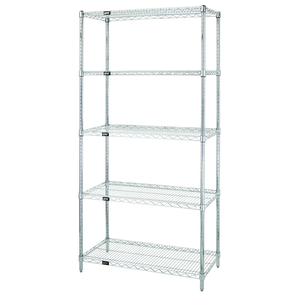 Quantum Storage Systems Shelving Unit, Wire in Stainless Material ...