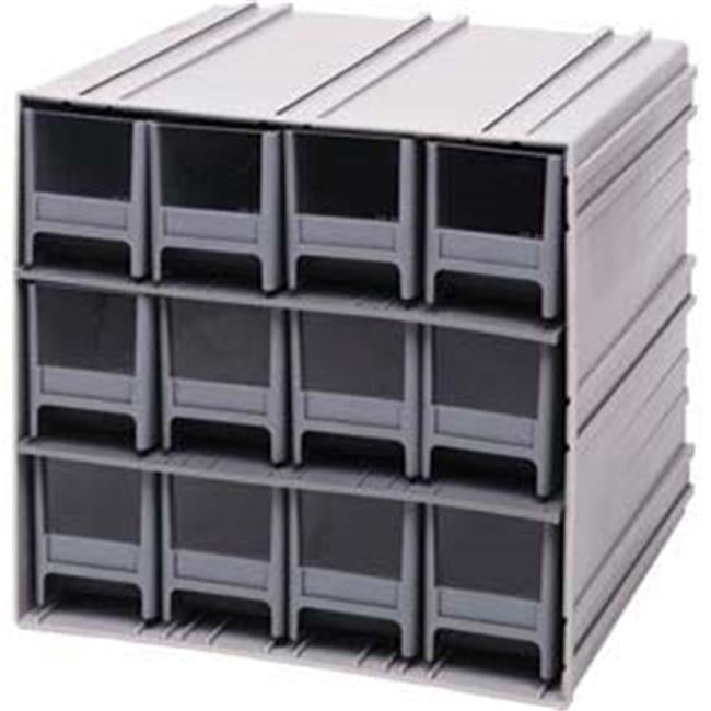 Quantum Storage Systems QIC-122RD Interlocking Part Organizer 11" H x ...