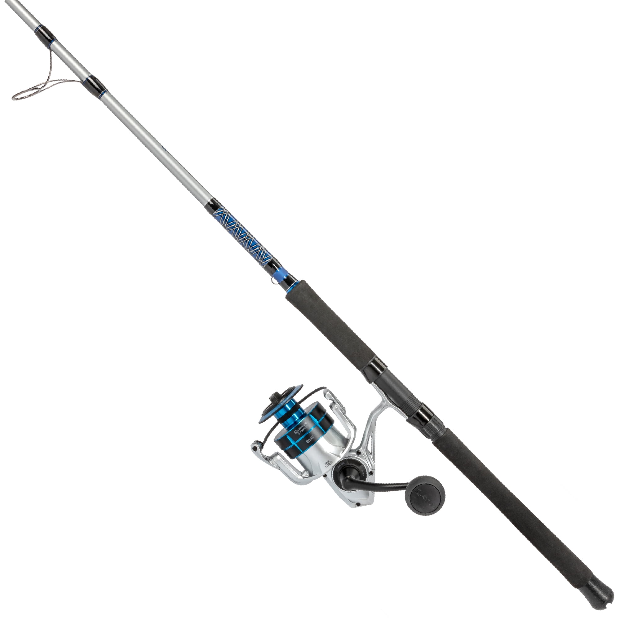 Quantum Strive Spinning Reel and Fishing Rod Combo, 7-Foot, 1-Piece ...