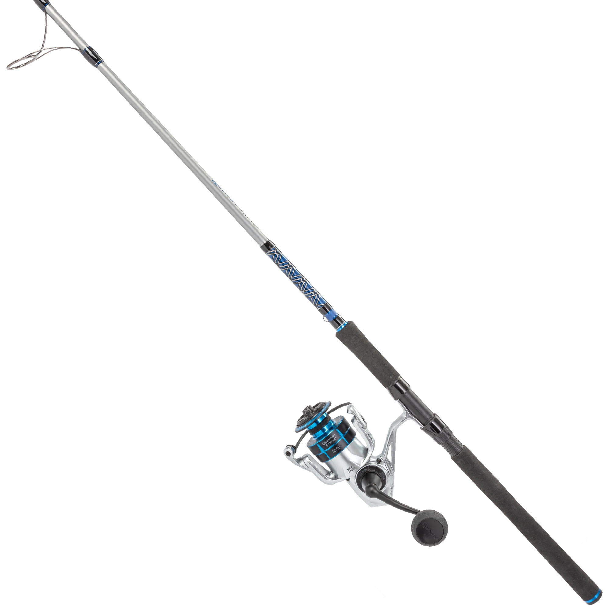 Quantum Strive Spinning Reel and Fishing Rod Combo, 7-Foot, 1-Piece ...