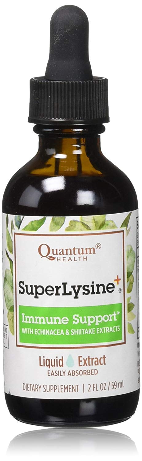 Quantum Super Lysine+ Plus Liquid Extract, 2 fl oz (59 ml) - Walmart.com