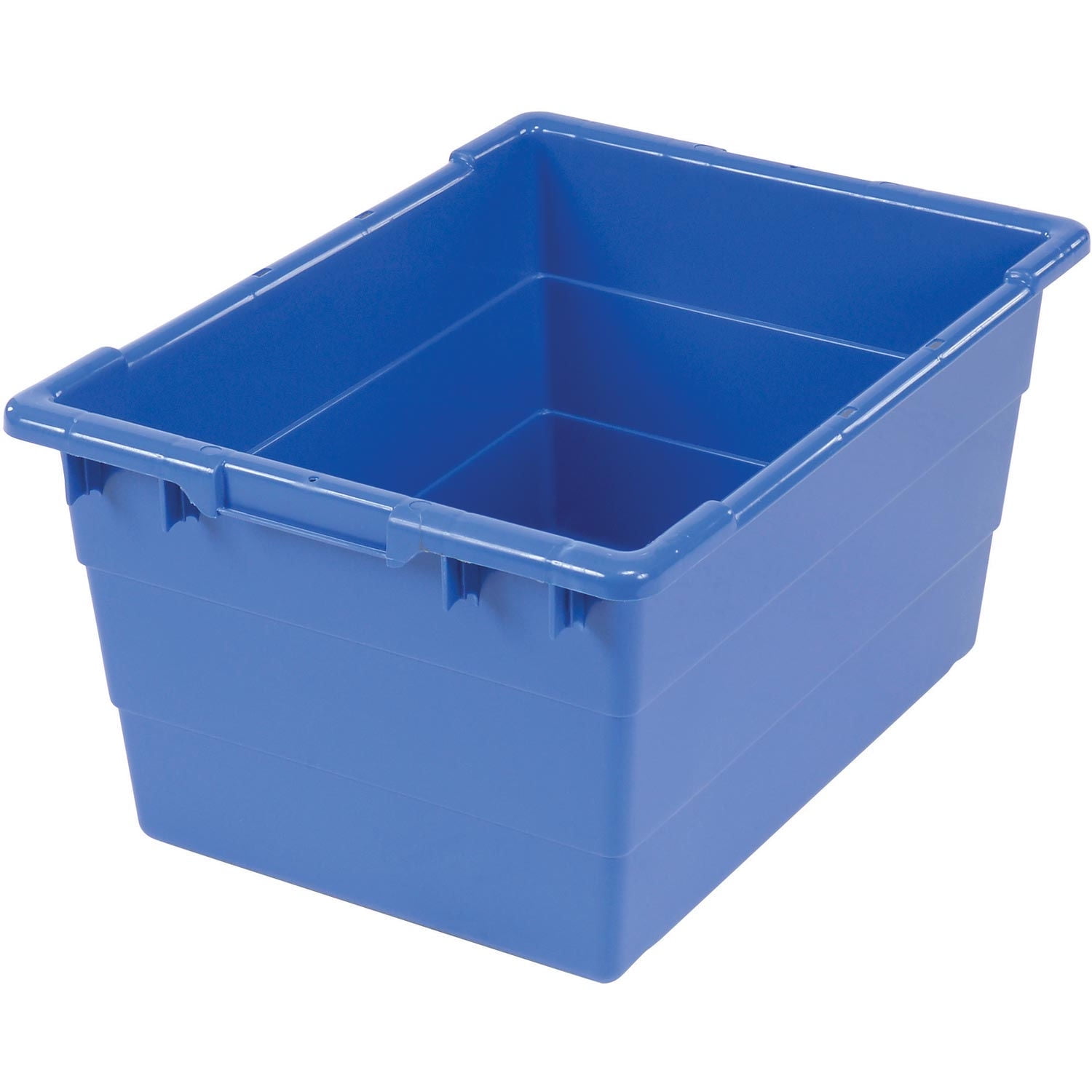 Quantum TUB2417-12 Cross Stack Nest Tub - 23-3/4 x 17-1/4 x 12 Blue ...