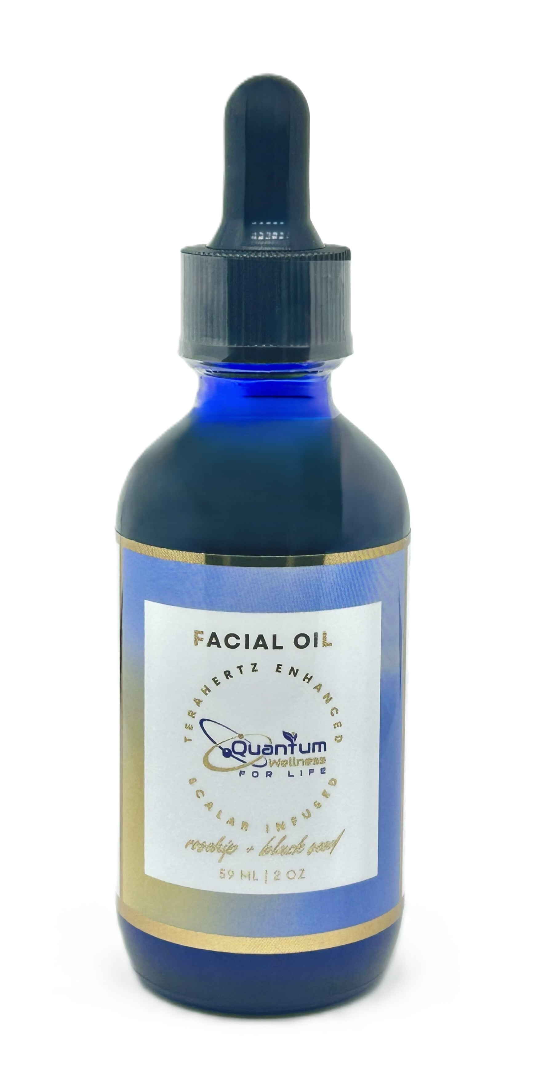 Quantum Wellness for Life Organic Facial Oil - Rosehip and Black Seed ...