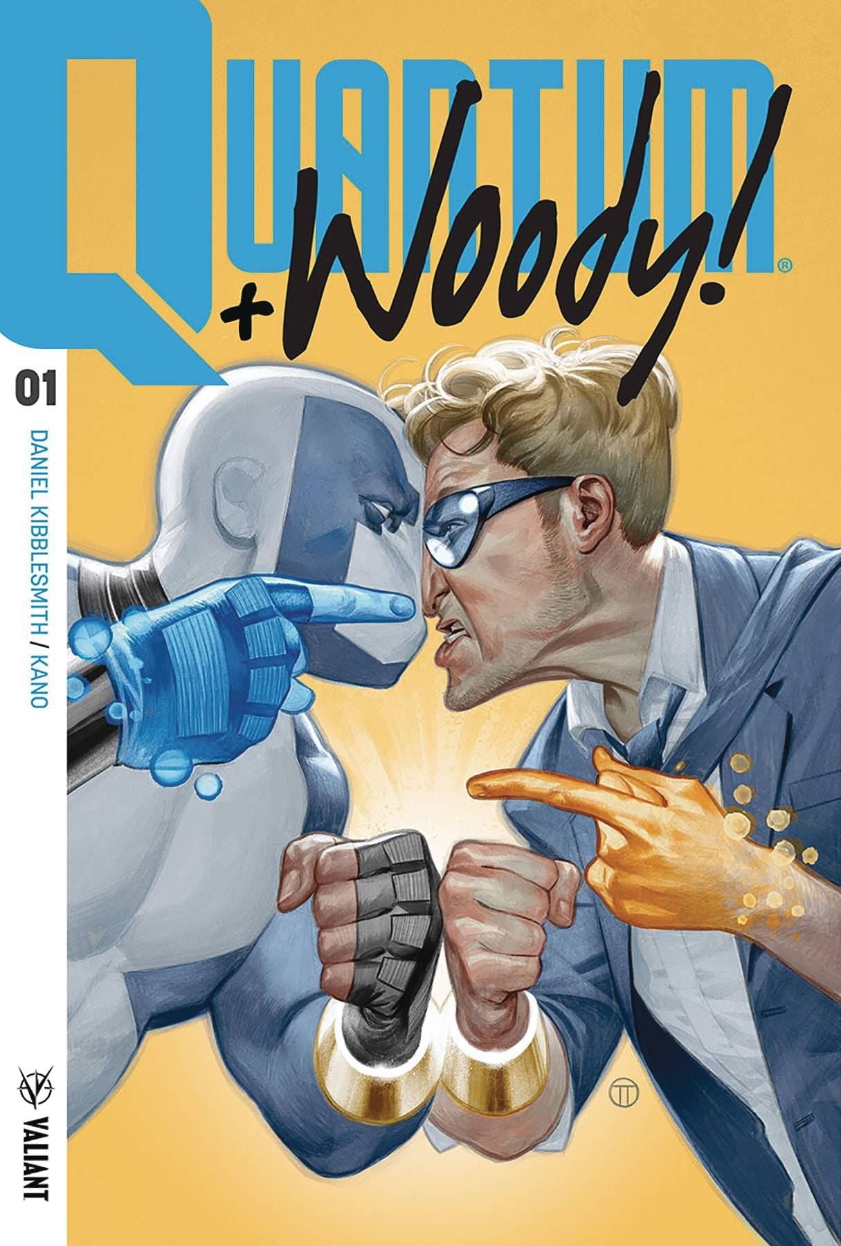 Quantum & Woody (Cvr A Tedesco) Valiant Entertainment Llc Comic Book ...