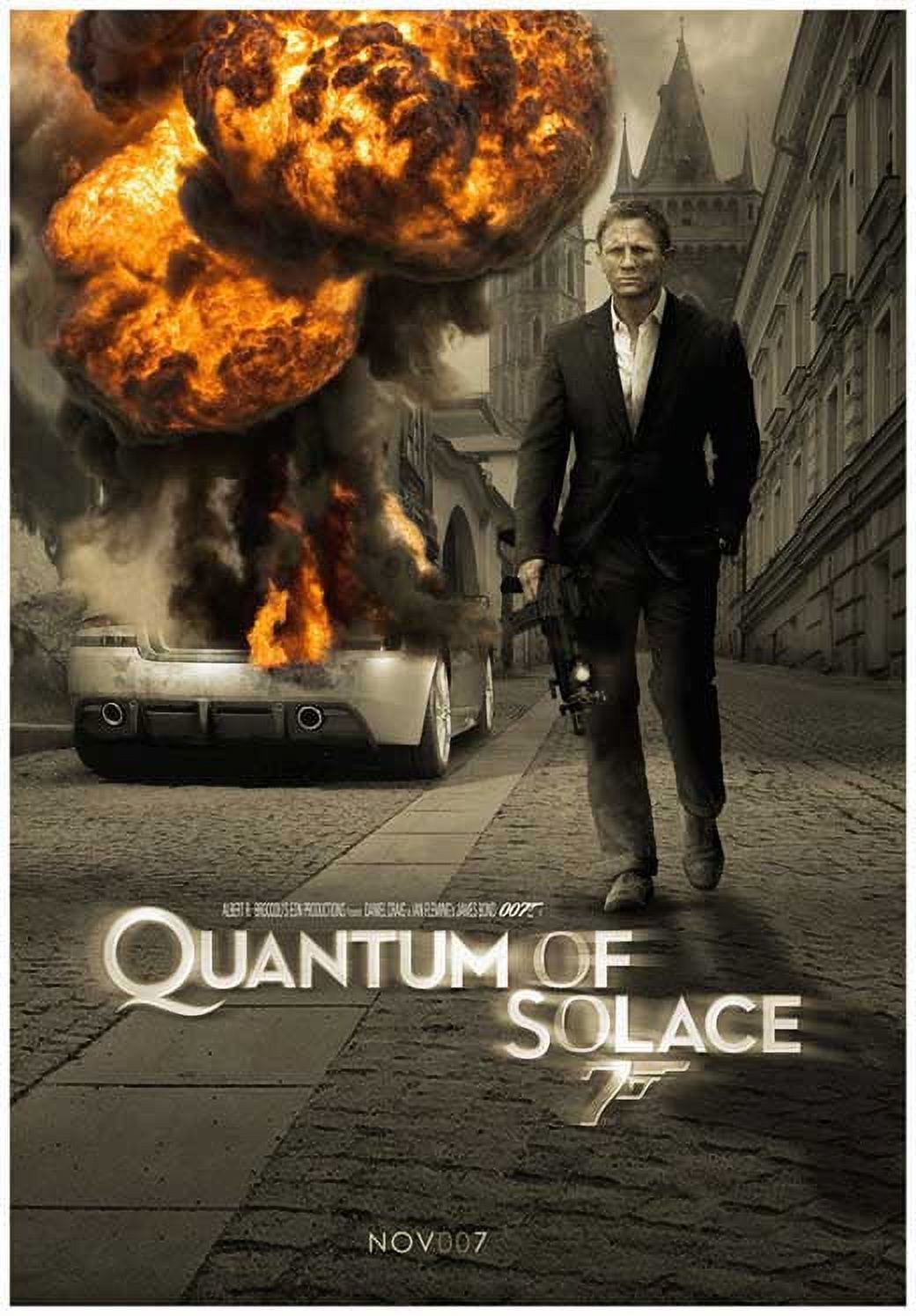 Quantum of Solace - movie POSTER (Style D) (27" x 40") (2008) - Walmart.com