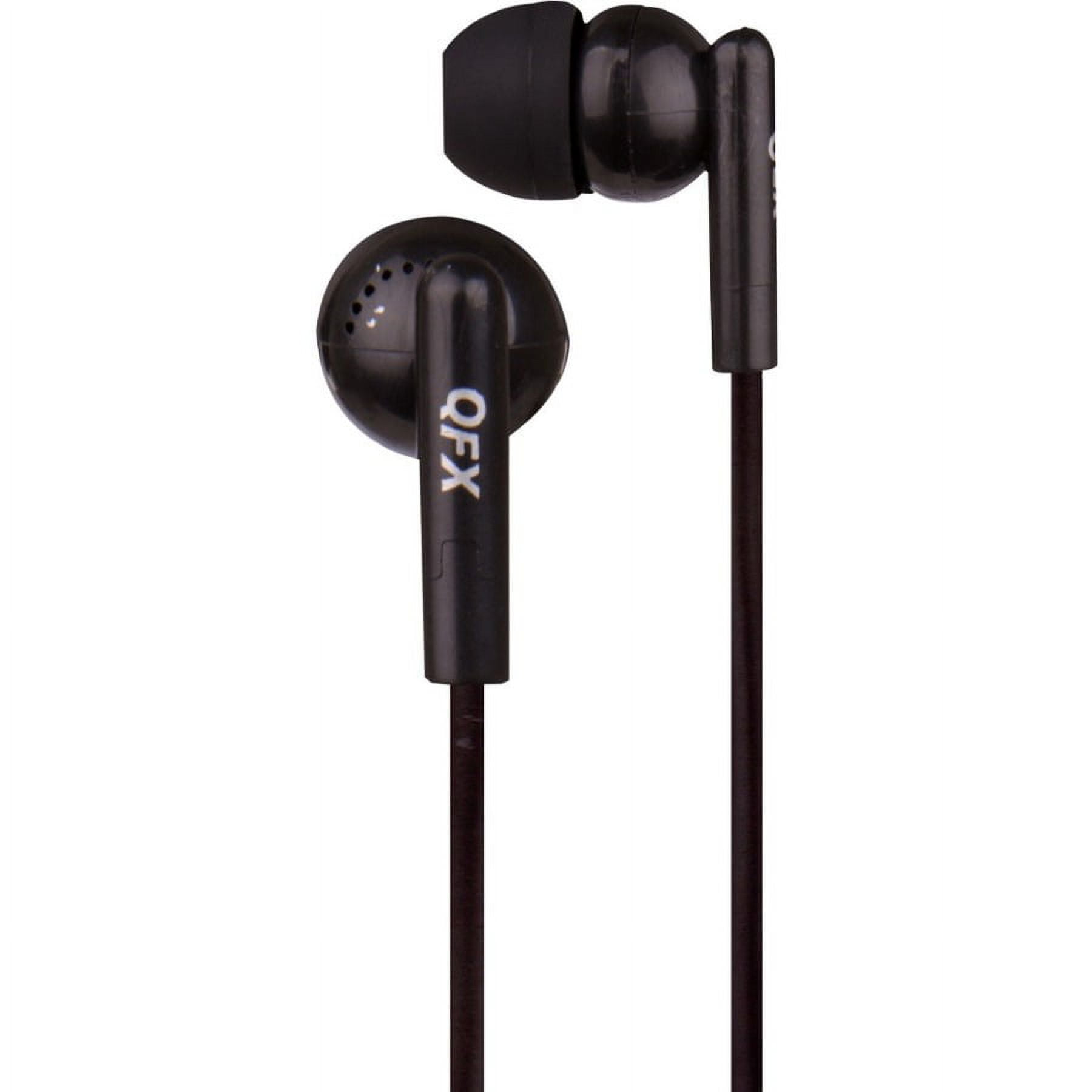 QuantumFX Earbuds Black Licorice, H-4 - Walmart.com