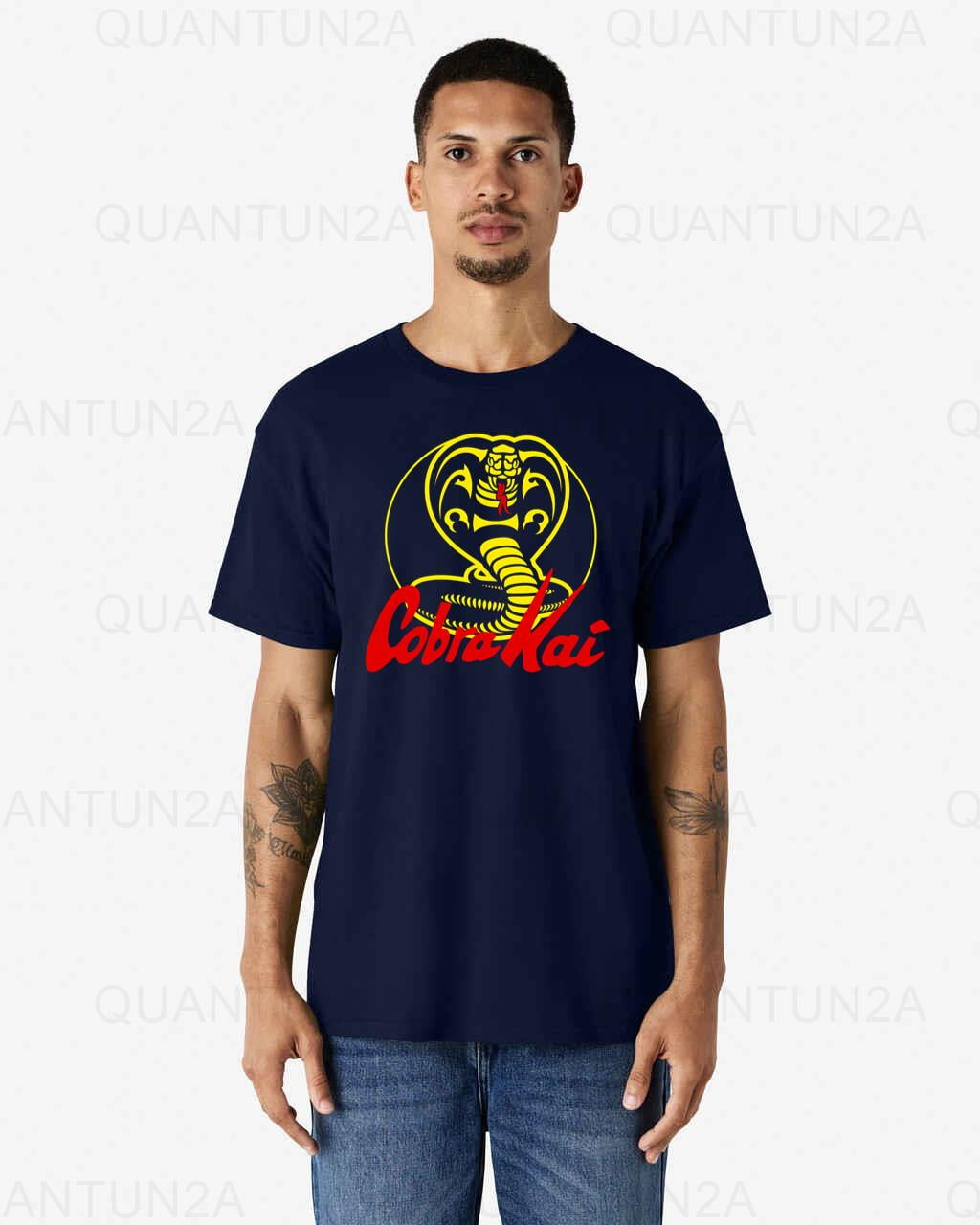 Quantun25 Cobra Kai Karate Kid Retro Style Series Dojo Long Sleeve Shirt, for unisex up to 5XL ...
