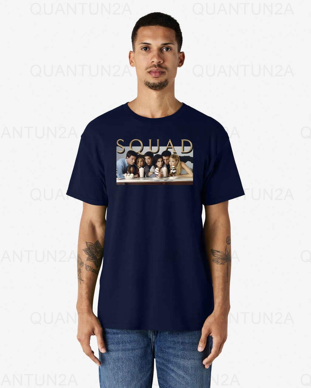 Quantun25 Friends Sitcom Squad 90s TV Show Cast Fan Gift Graphic T ...