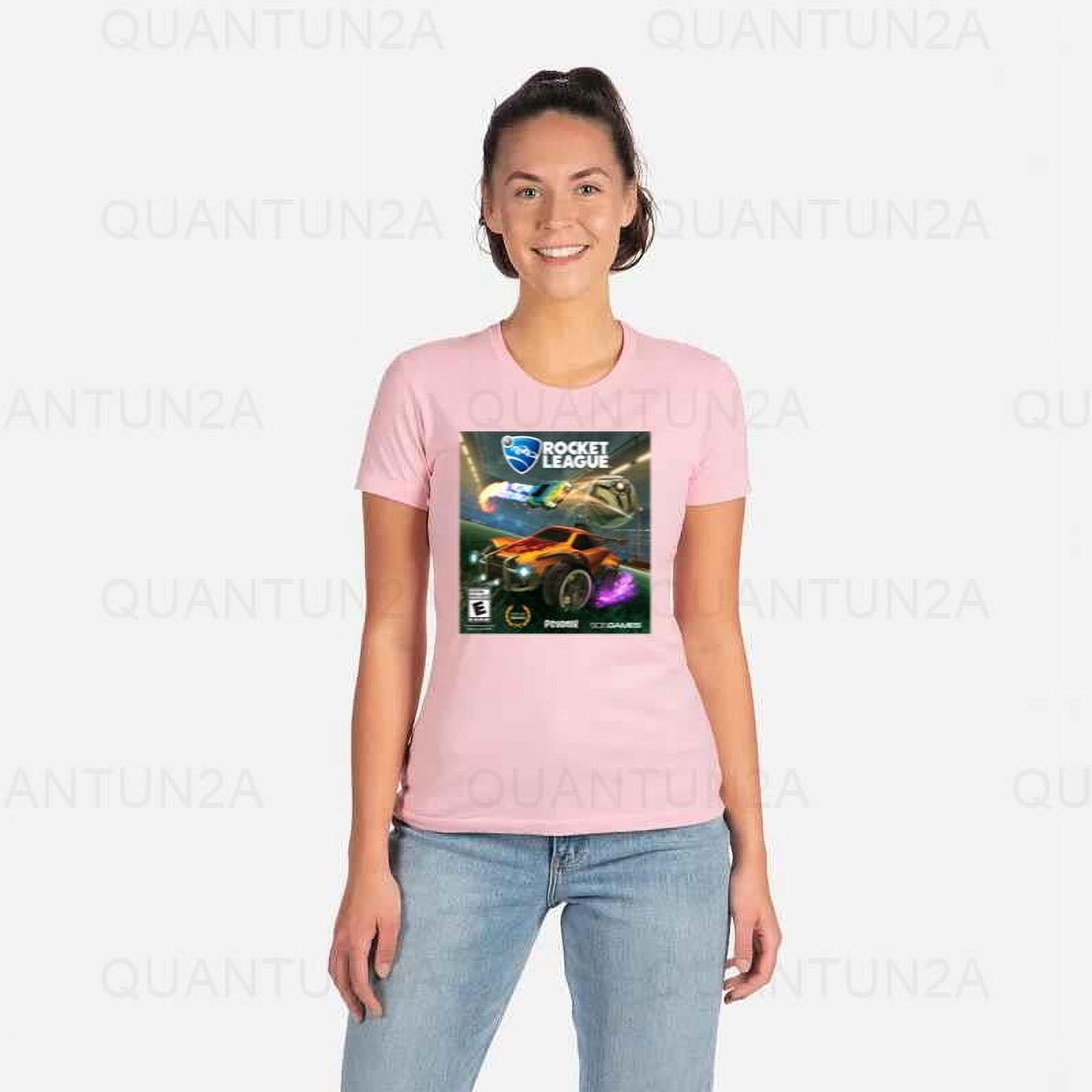 Quantun27 Rocket League Video Game Cover Art Graphic Tee Shirt Gaming ...