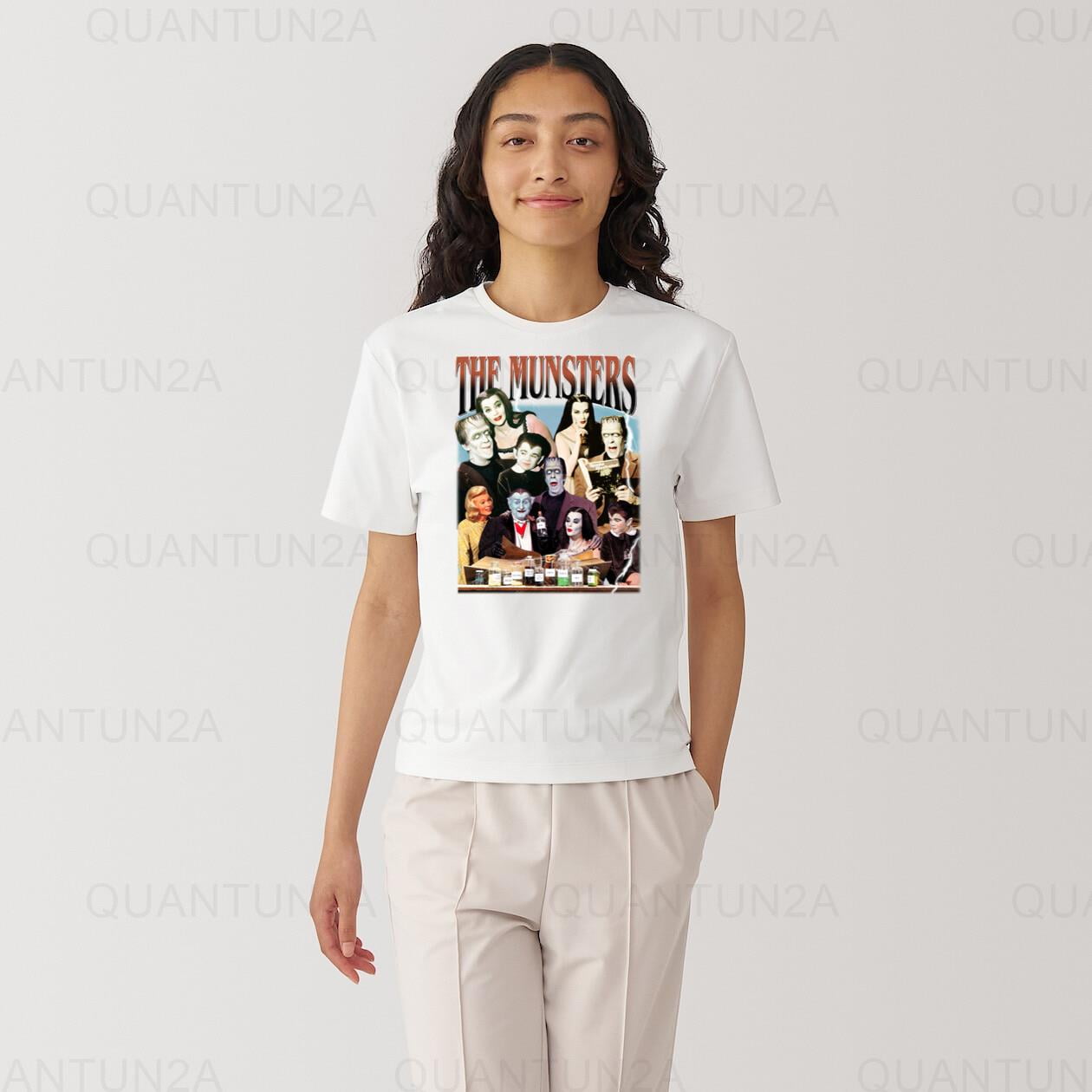 Quantun27 The Munsters Vintage Classic TV Show Sitcom Fan Graphic Tee ...