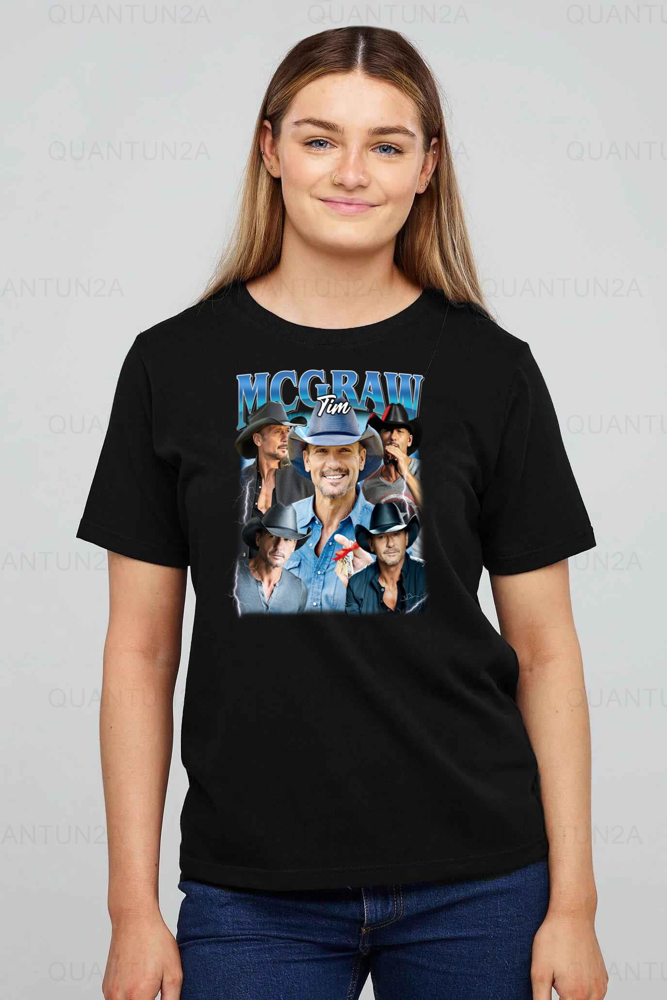 Quantun27 Tim McGraw Country Music Legend Singer Songwriter Graphic T ...