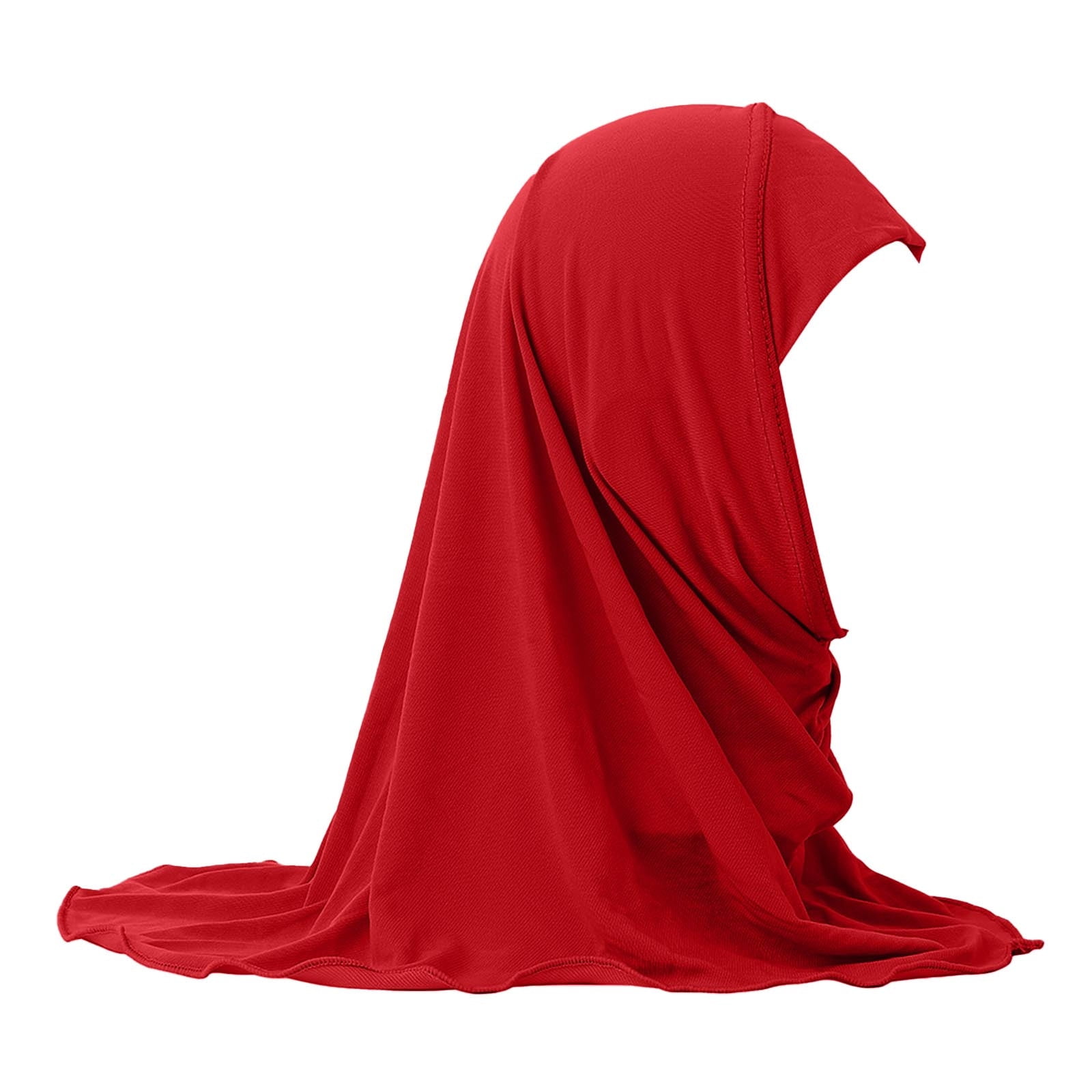 Quaouag Instant Hijab for Kids Girls Hijabs Muslim Islamic Head Scarf ...