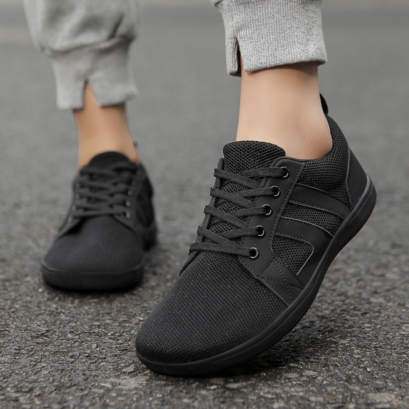Quaouag Low Top Sneakers for Women Comfortable Platform Sneakers Casual ...