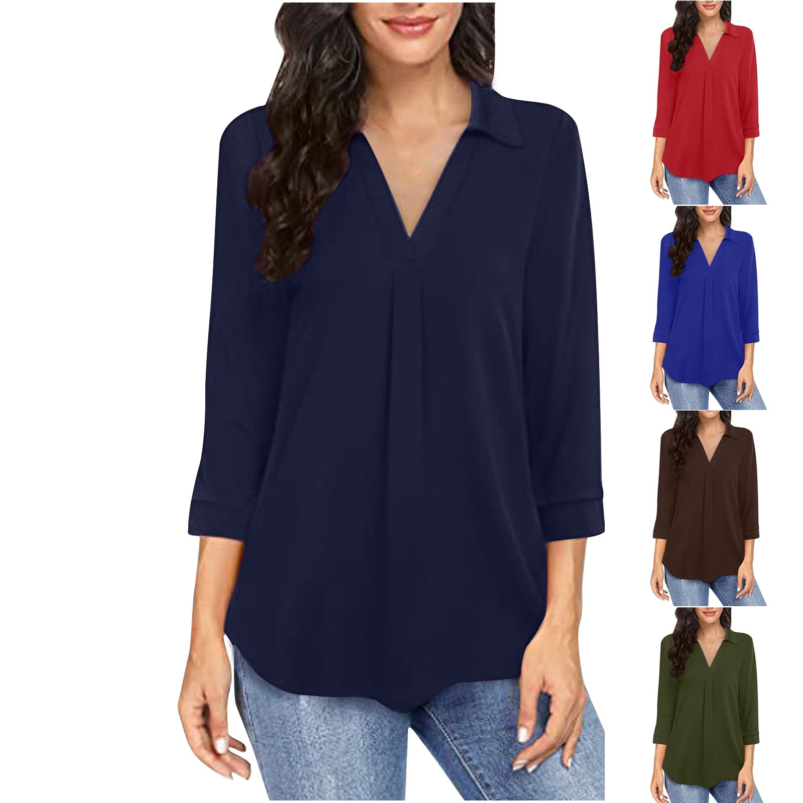 Quaouag Women Oversized Cotton Linen Shirts Long Sleeve Button Down ...