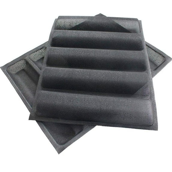 Quaqdae 2Pcs Silicone Perforated Baking Forms Sandwich Mold French ...