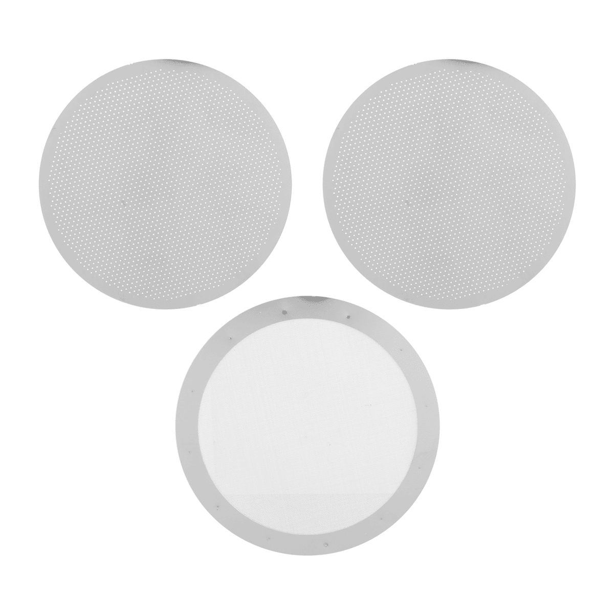Quaqdae 3 Pack Metal Reusable Coffee Filter Mesh for AeroPress Coffee ...
