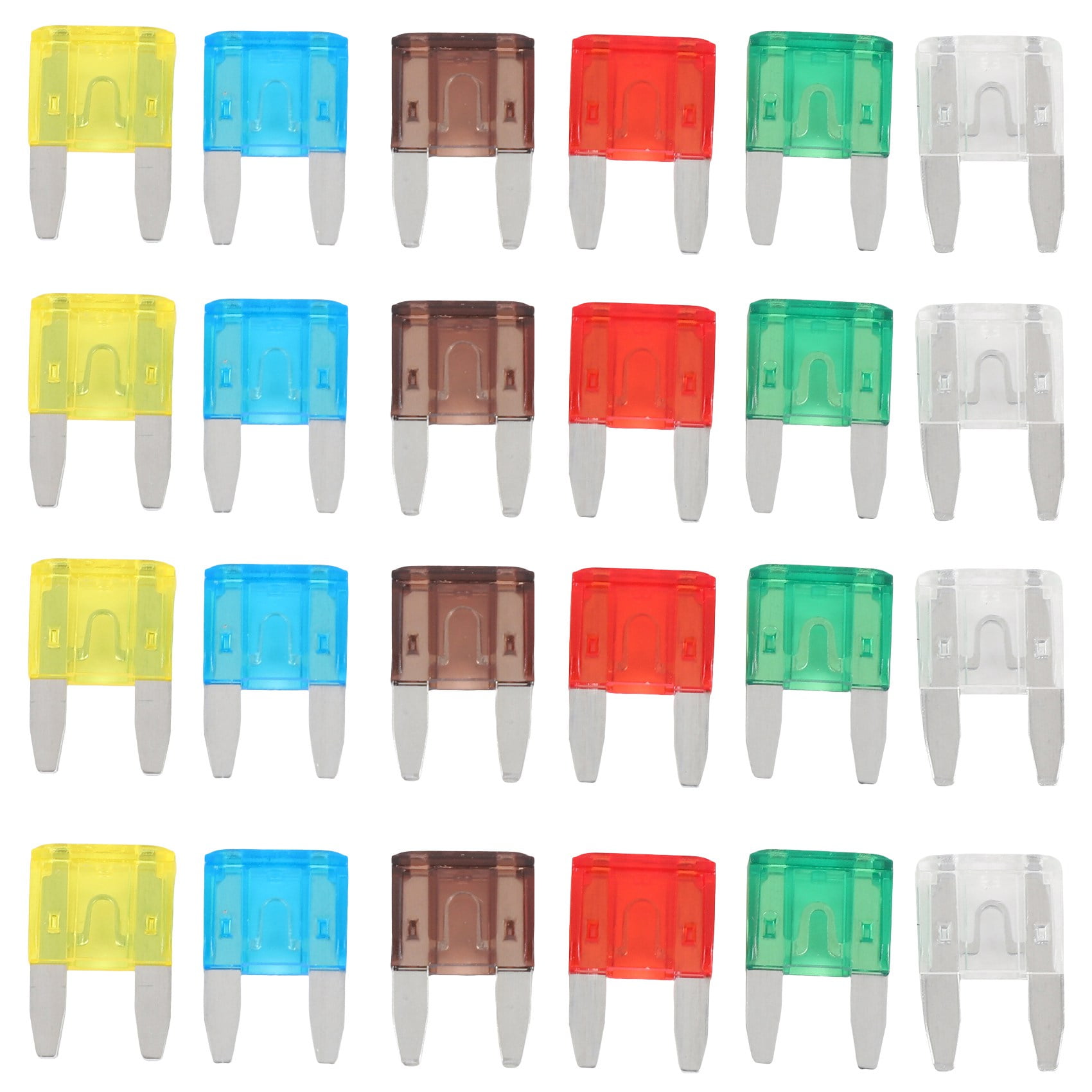Quaqdae 30 Mini fuse plug set for Car Moto Automovil - Walmart.com