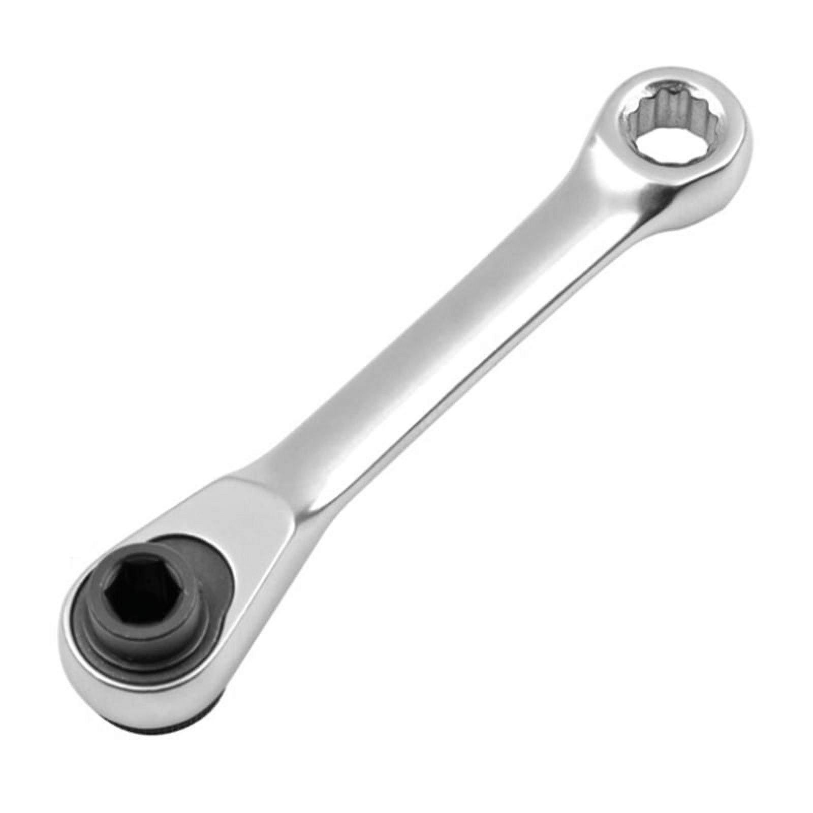 Quaqdae Double Ended Ratchet Wrench Mini 1/4 Double Ended Quick Socket ...