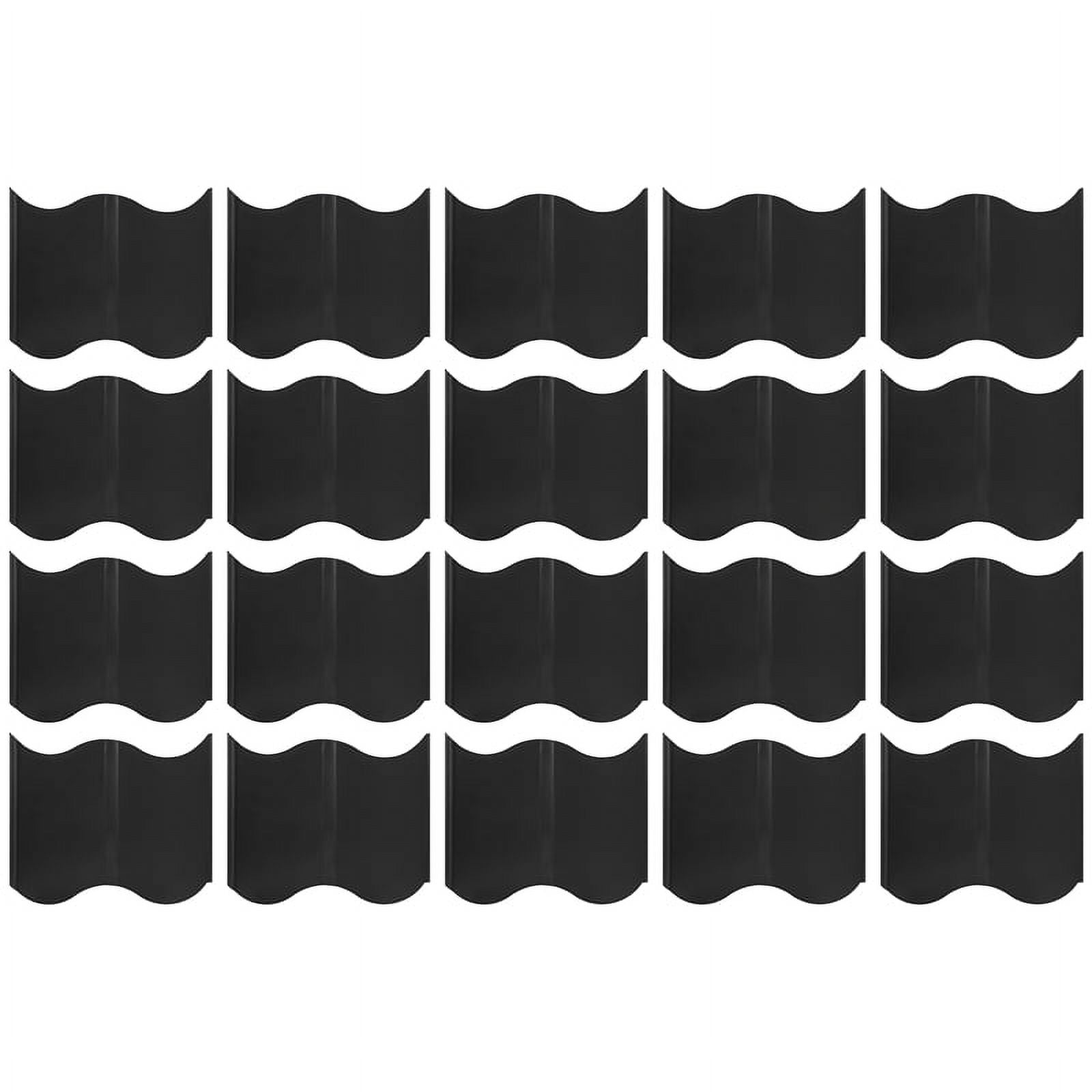 Quaqdae Garden Lawn Edging - 20 Pack Landscape Border Flexible ...