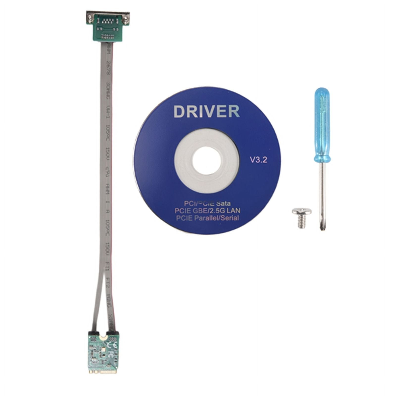 Quaqdae M.2 A+E 2.5G Ethernet Adapter 2.5G/1G/100M Multi-Gigabit M.2 ...