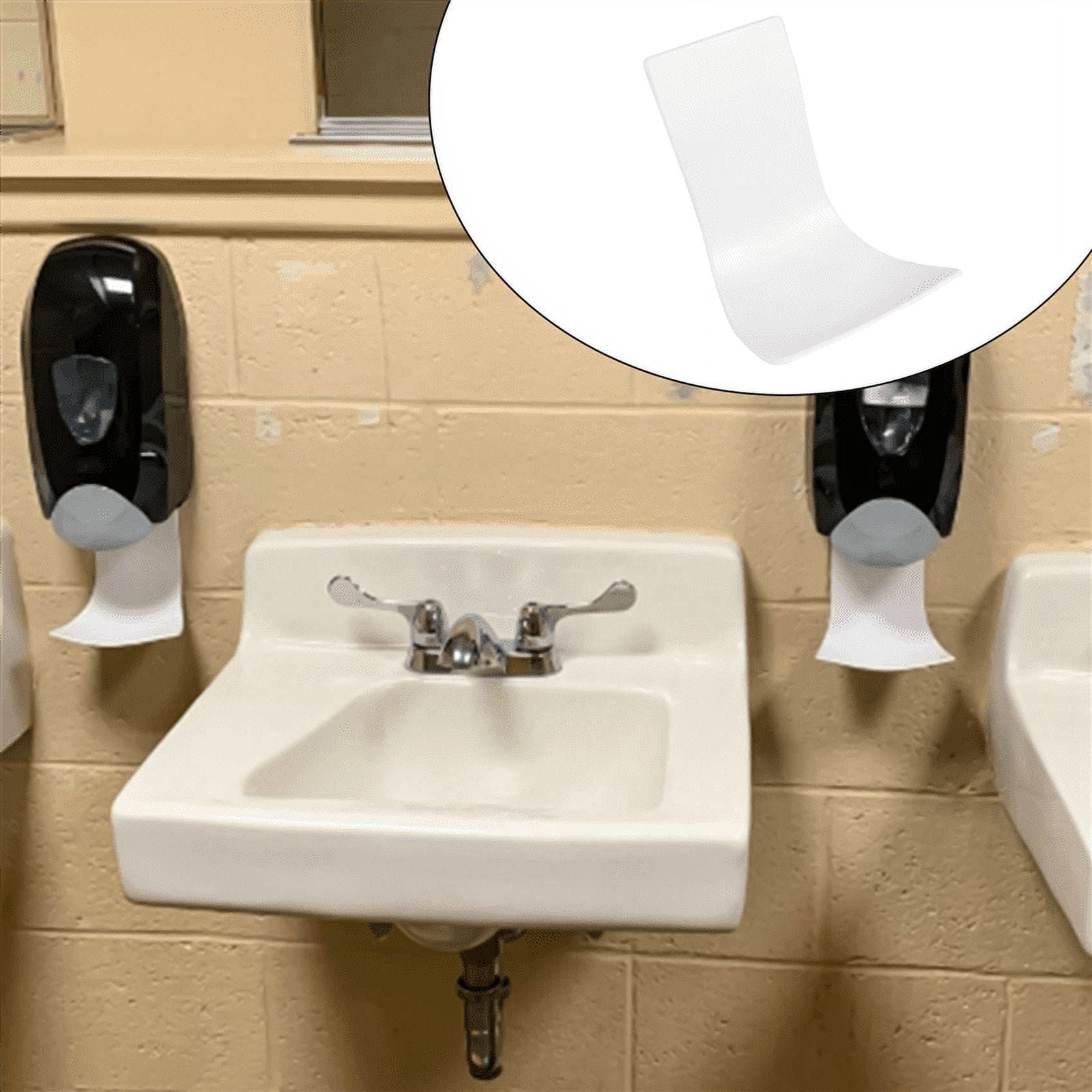 Quaqdae Wall Mount Drip Tray Wall Mount Soap Dispenser Drip Tray ...