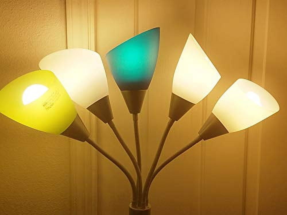 Quaray 2-Pack 4-1/2" T50 Plastic Lamp Shade for Torchiere Floor Lamp ...