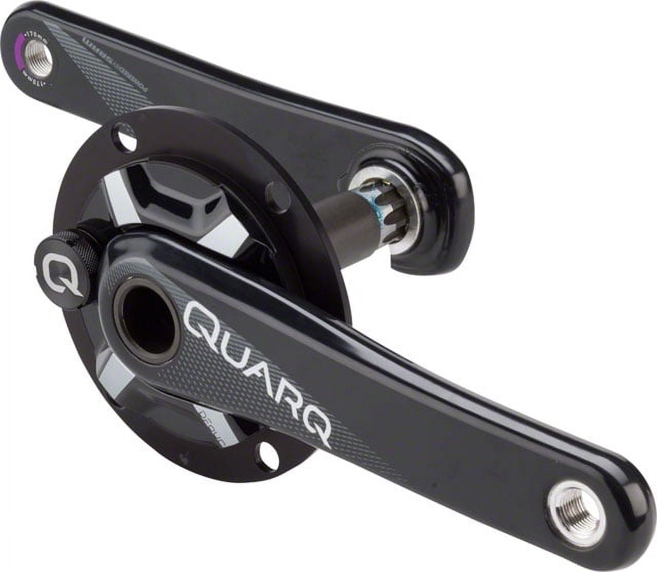 Quarq DFour 110mm Shimano Asymmetric BCD Road Power Meter Crank GXP ...