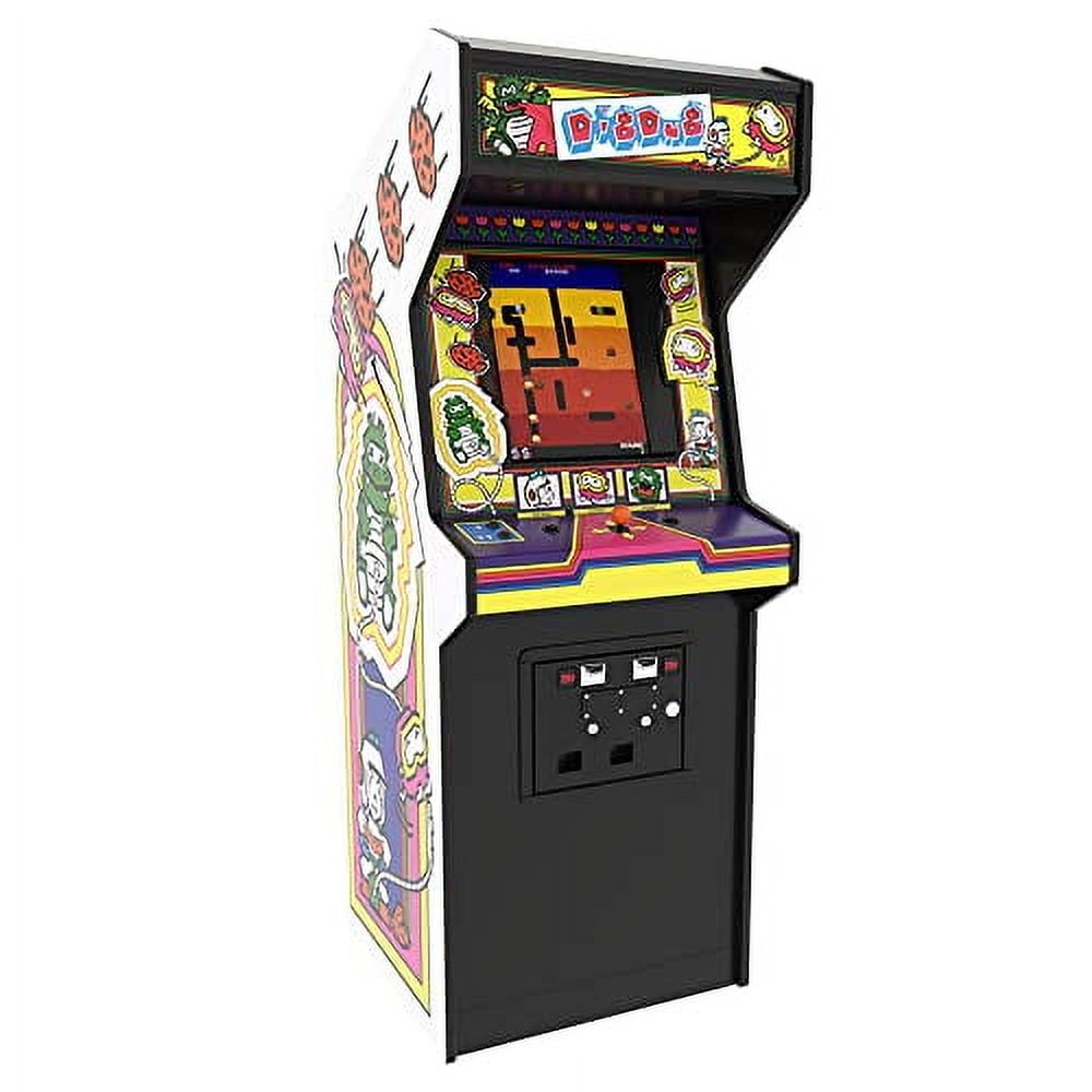 quarter arcades Official Dig Dug 1/4 Sized (17 Inches Tall) Mini Arcade ...
