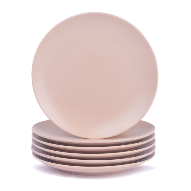 Quarter Plates Set Of 6, Blush Series | Premium Porcelain | Snacks ...