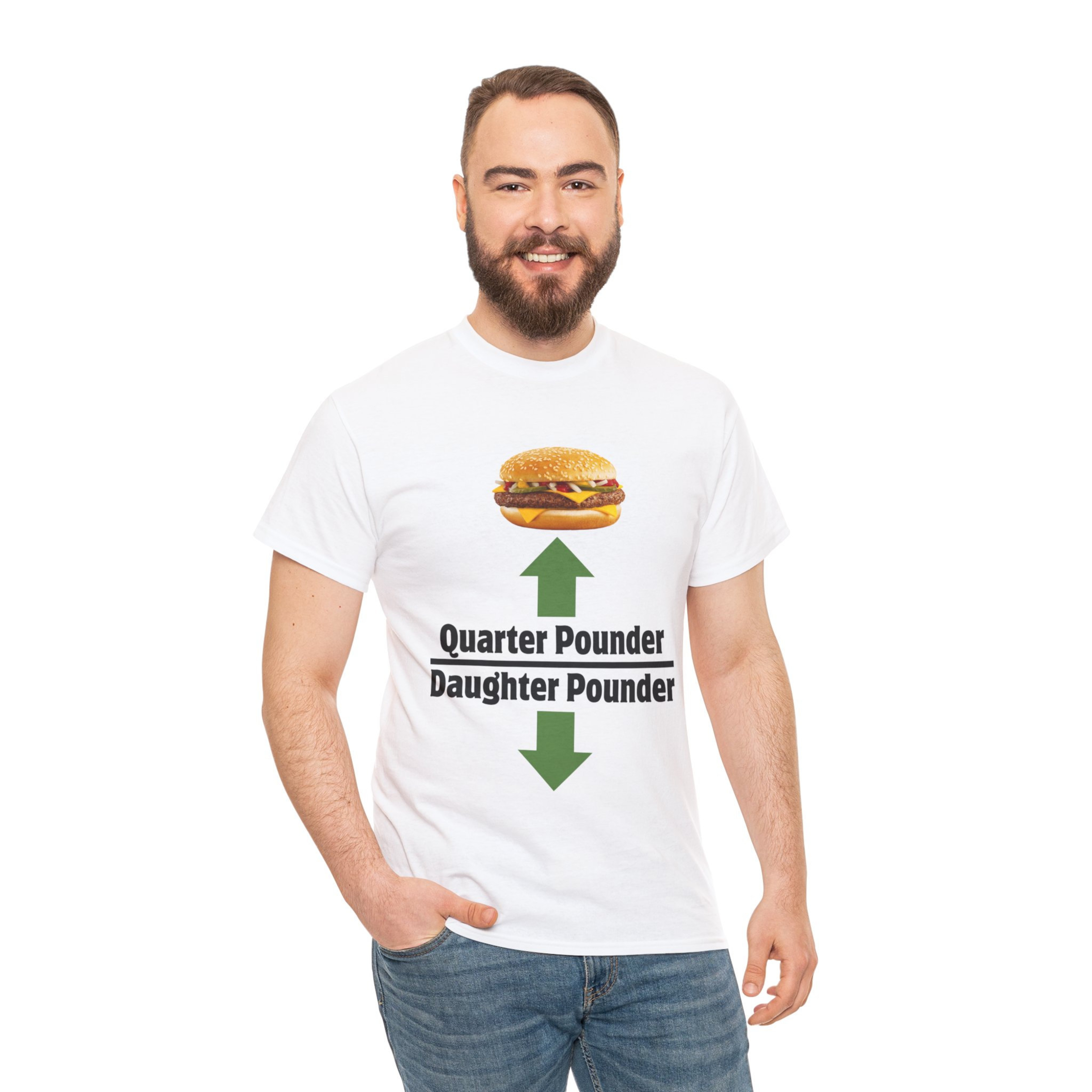 Quarter Pounder, Daughter Pounder Tee Shirt - Walmart.com
