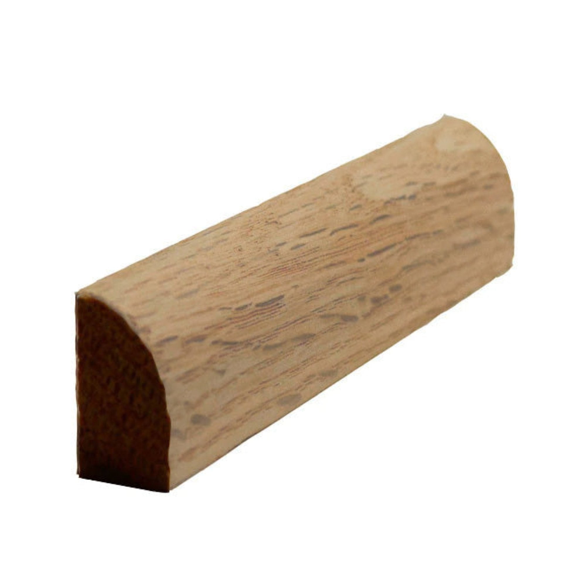 Molding Quarter Round EWQR13, 1/2" x 3/4", Red Oak, 95" Solid Hardwood ...
