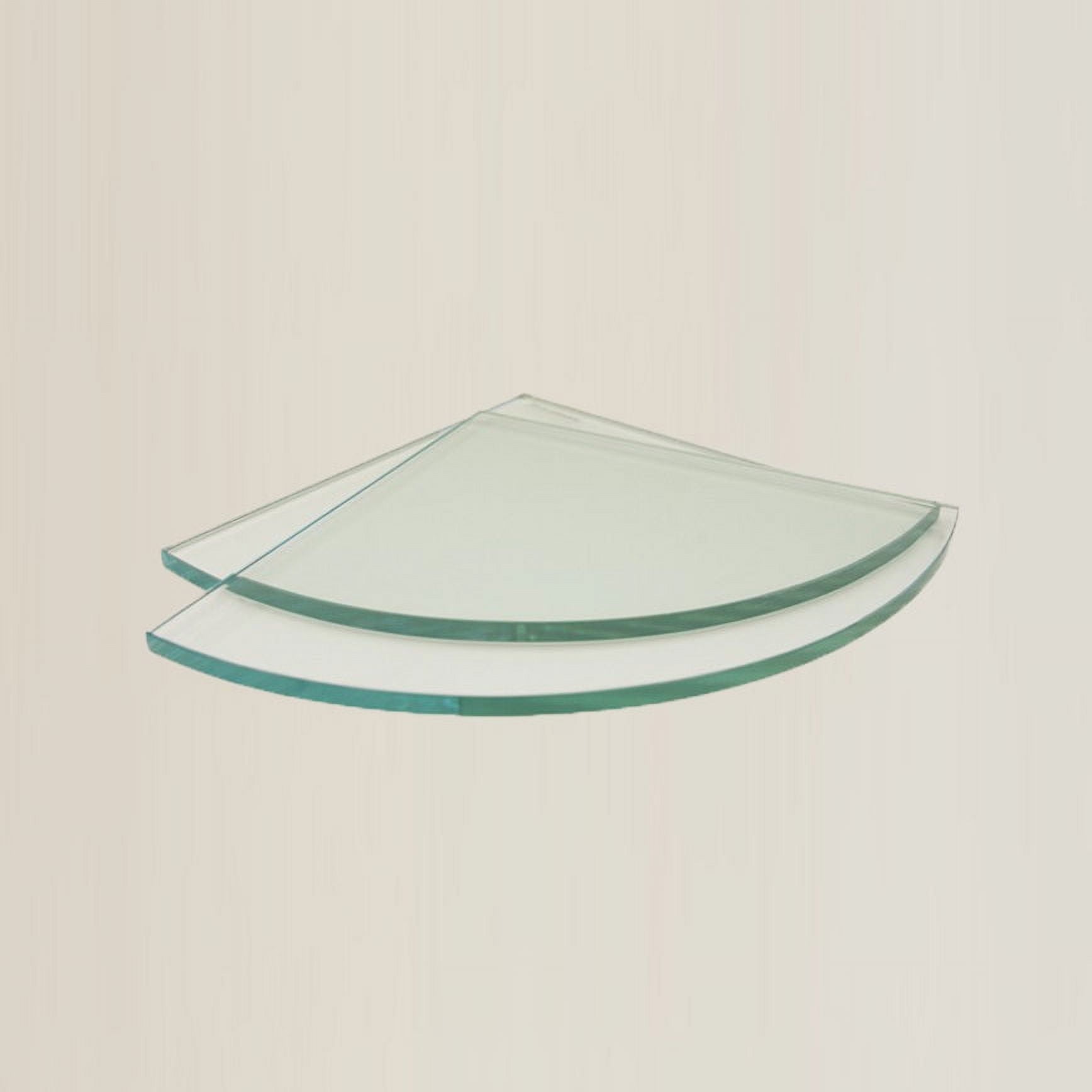 Quarter Round Glass Only By Spancraft Glass - Walmart.com