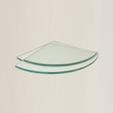 Quarter Round Glass Only By Spancraft Glass - Walmart.com