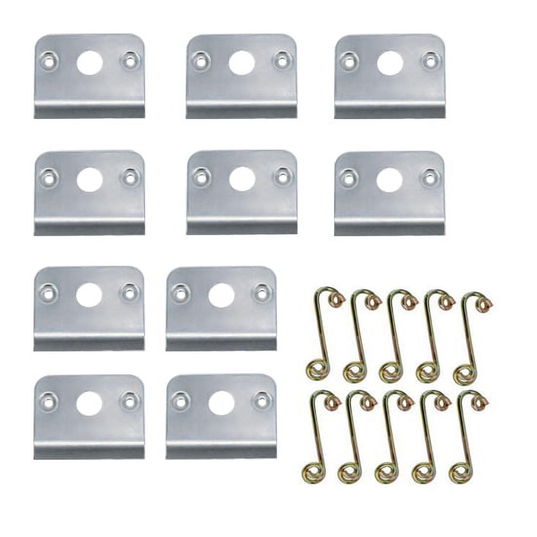 Quarter Turn Panel Fastener Spring and Spring Plate Kit, Pack/10 ...