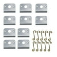 Quarter Turn Panel Fastener Spring and Spring Plate Kit, Pack/10 ...