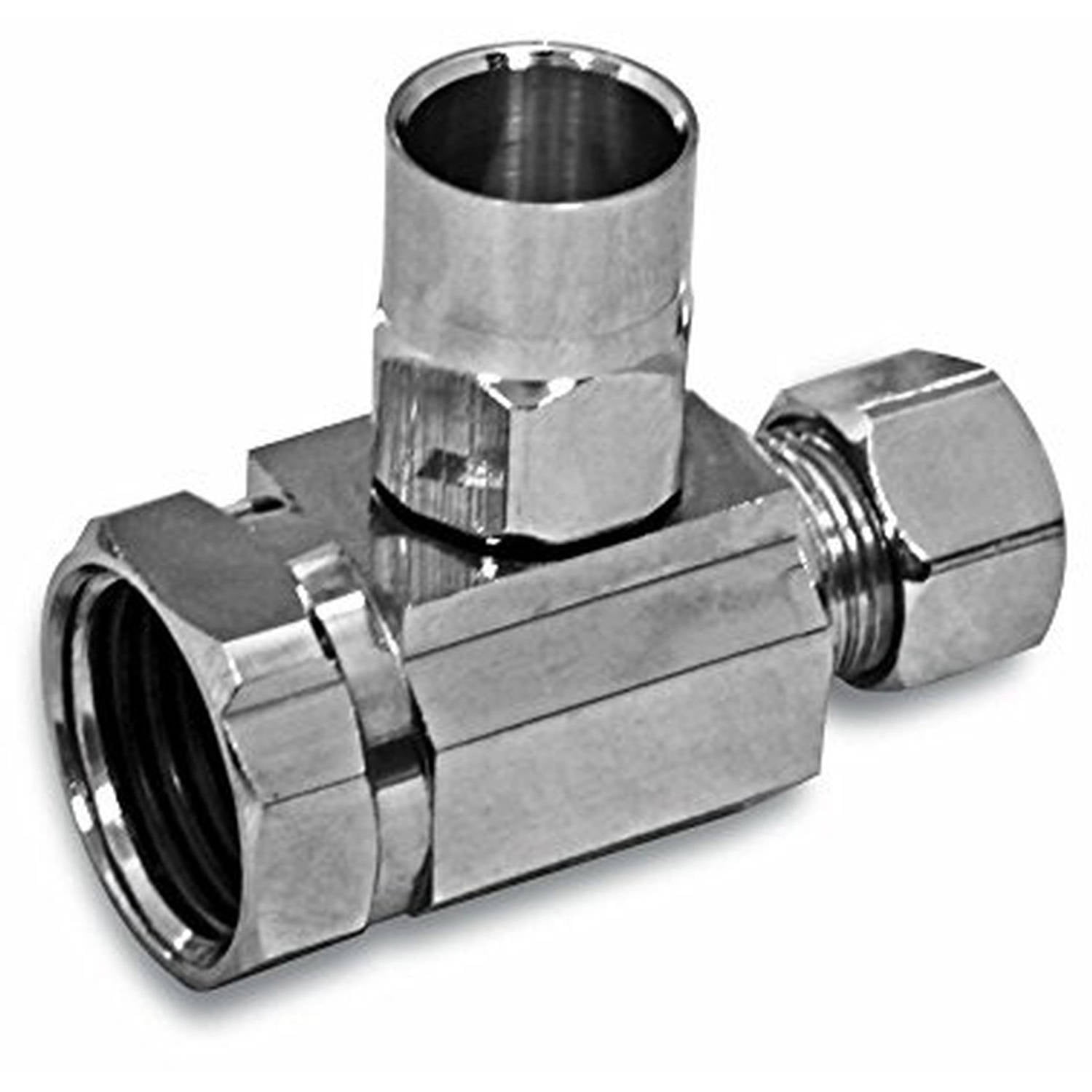 Quarter-Turn, Straight Loose Key Valve, Boxed, 1/2 FIP x 3/8" OD Comp ...