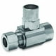 Quarter-Turn, Straight Loose Key Valve, Boxed, 1/2 SWT x 3/8" OD Comp ...