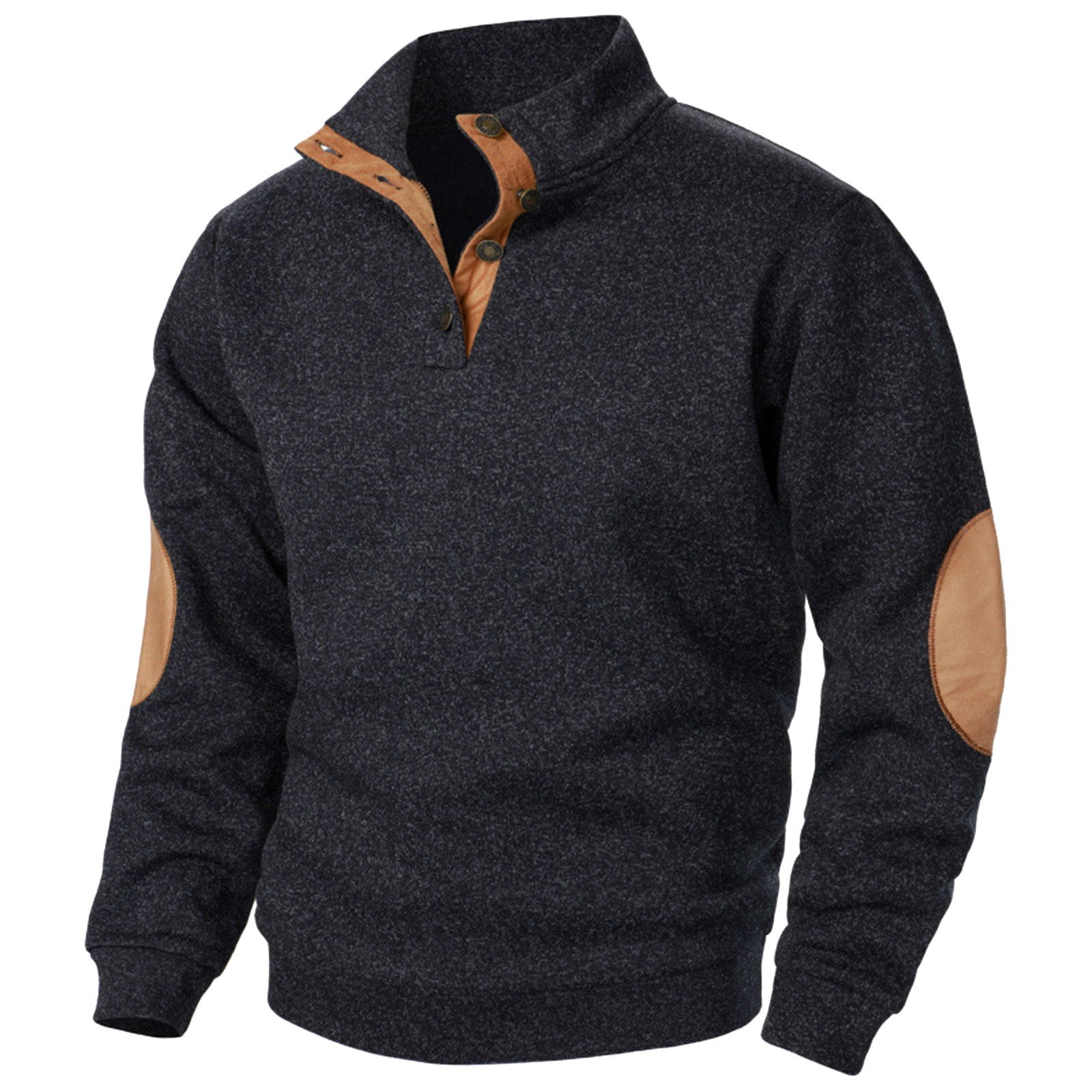 Quarter Zip Sweatshirt Men,Mens Patchwork Half Zip Jackets Work ...